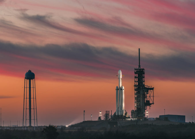 Photos: SpaceX’s imagery of Falcon Heavy test flight – Spaceflight Now