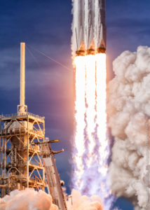 Photos: Launch pad cameras capture Falcon Heavy’s fiery liftoff ...