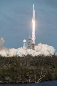 Photos: Press site views of Falcon Heavy’s maiden launch – Spaceflight Now