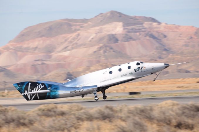 Virgin Galactic completes first rocket-powered test flight since 2014 ...