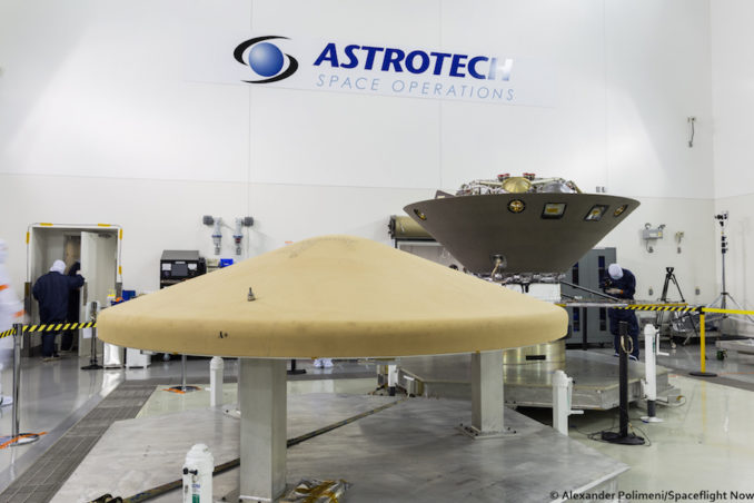 NASA’s InSight lander inside one month to launch toward Mars ...