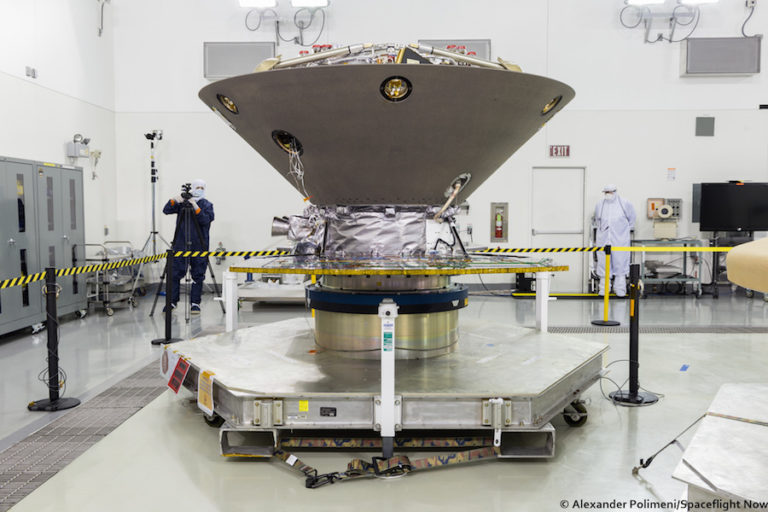 NASA’s InSight lander inside one month to launch toward Mars ...