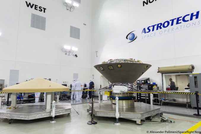 NASA’s InSight lander inside one month to launch toward Mars ...