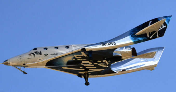 Photos: VSS Unity’s first powered test flight – Spaceflight Now
