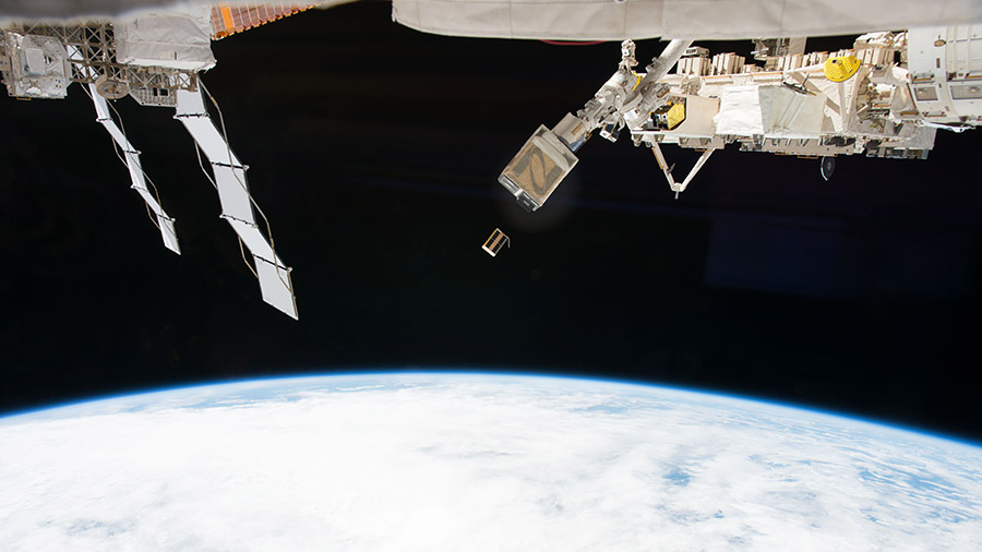 Weather-monitoring and tech demo CubeSats deployed in orbit ...