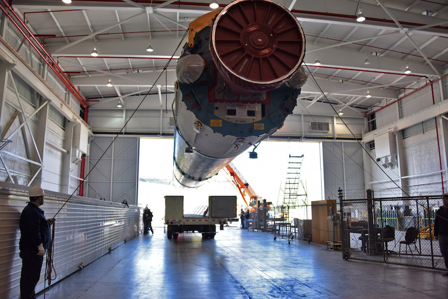 Photos: Final Delta 2 rocket assembled for launch in California ...