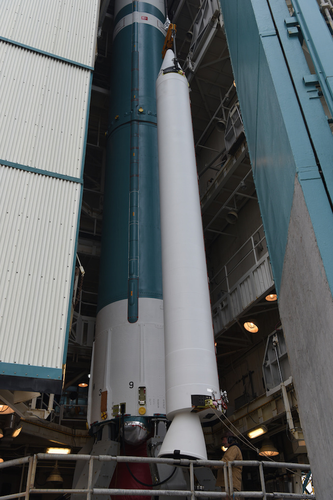 Photos: Final Delta 2 rocket assembled for launch in California ...