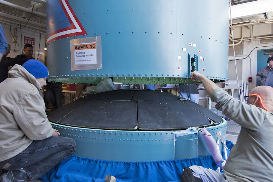 Photos: Final Delta 2 rocket assembled for launch in California ...