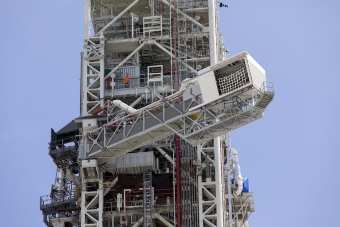 SLS mobile launch platform to go on the move this week – Spaceflight Now