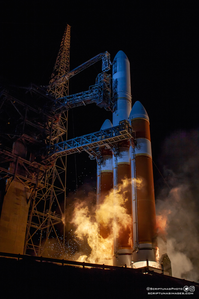 Photos: Delta 4-Heavy takes off from Cape Canaveral – Spaceflight Now