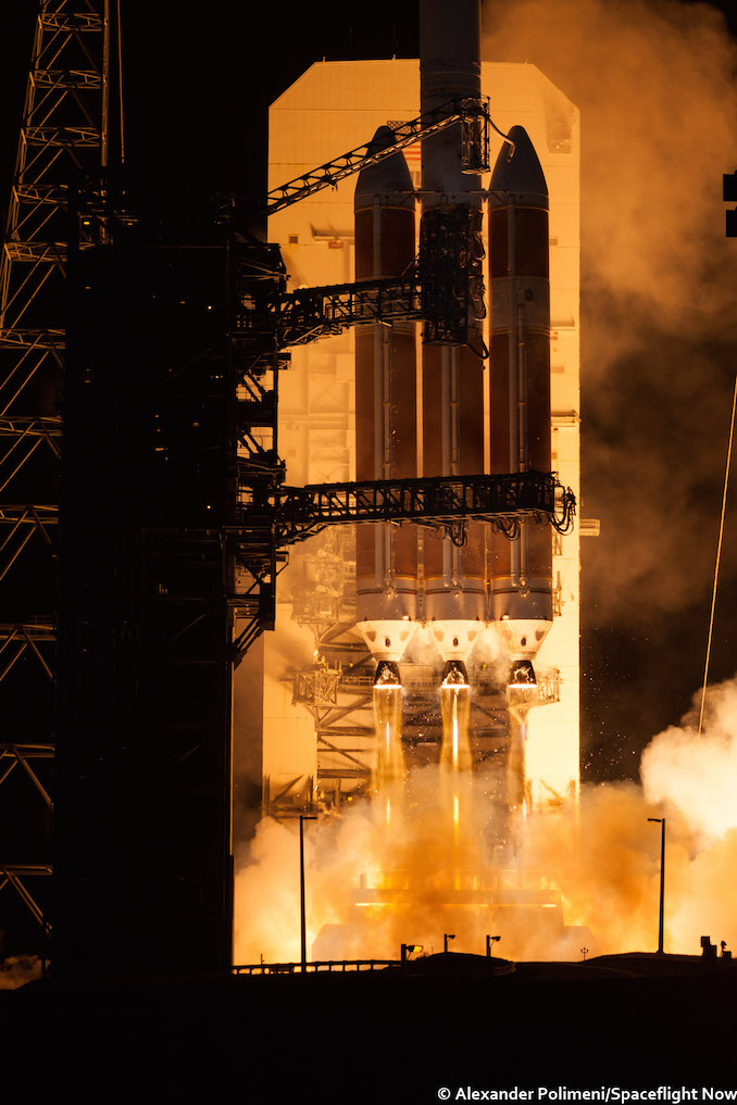 Photos: Delta 4-Heavy takes off from Cape Canaveral – Spaceflight Now