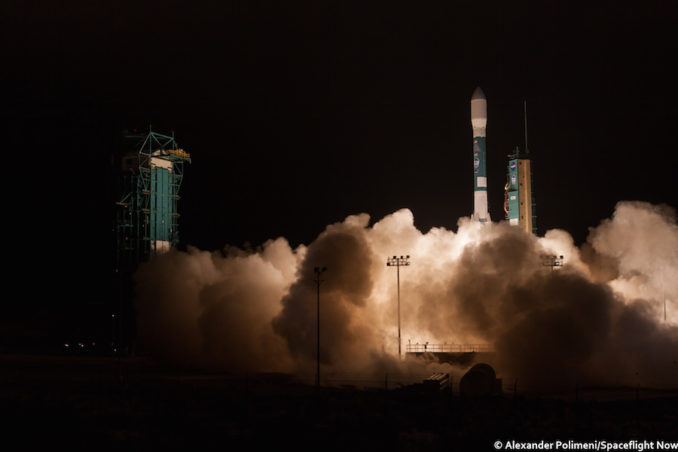 Photos: Final Delta 2 launch shines before dawn in California ...