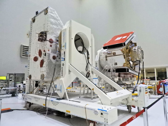 Photos: BepiColombo stacked for launch to Mercury – Spaceflight Now