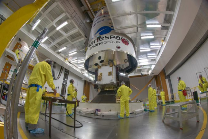 Photos: BepiColombo stacked for launch to Mercury – Spaceflight Now