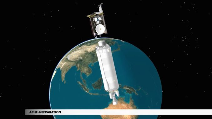 Air Force’s fourth AEHF communications satellite successfully launched ...
