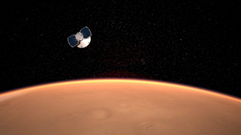 Mars lander on course for Monday touchdown – Spaceflight Now