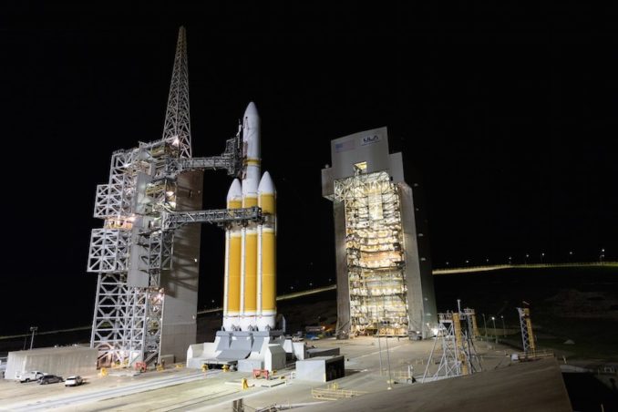 Photos: Delta 4-Heavy blasts off from Vandenberg – Spaceflight Now