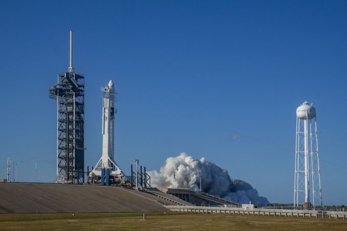 First unpiloted test flight of SpaceX Crew Dragon capsule reset for ...