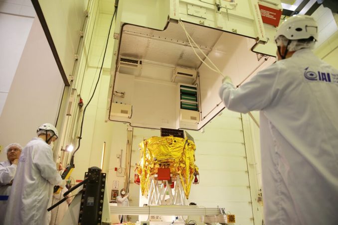 Photos: Beresheet lander tested for historic moon mission – Spaceflight Now