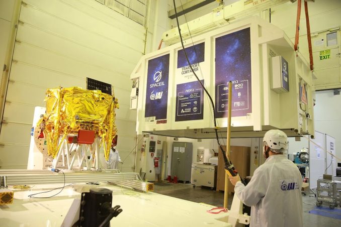 Photos: Beresheet lander tested for historic moon mission – Spaceflight Now