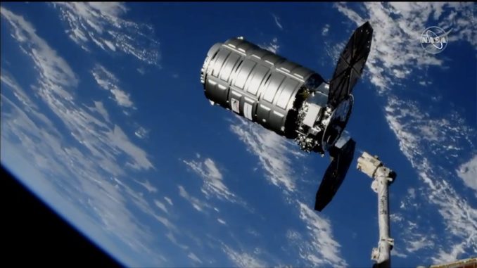 Cygnus supply ship departs space station for extended mission ...