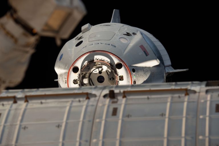 Photos: Crew Dragon moves in for first docking – Spaceflight Now