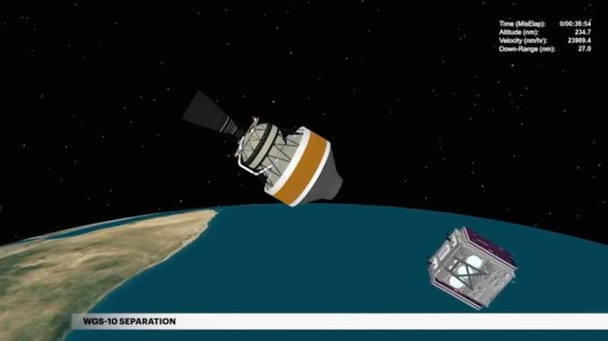 Delta 4 rocket’s launch timeline with WGS 10 – Spaceflight Now