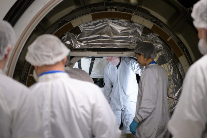 Photos: Ground crews load final cargo into Cygnus supply ship ...