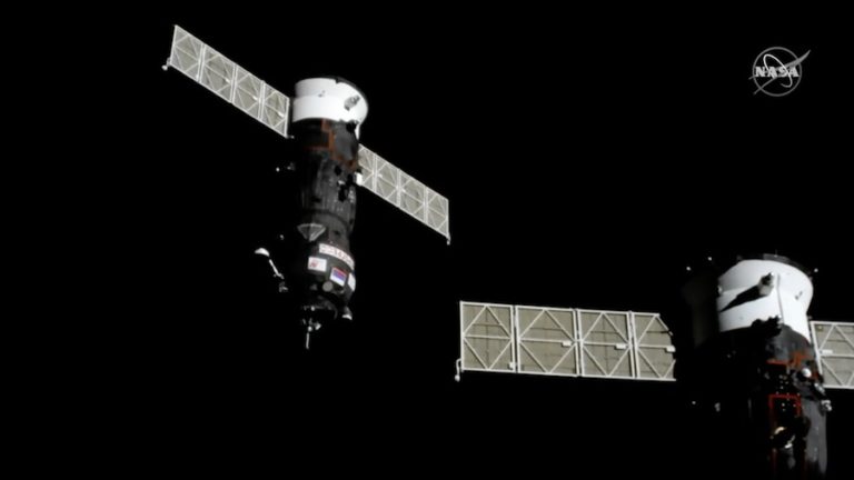 Progress cargo freighter docks with space station after fast-track ...