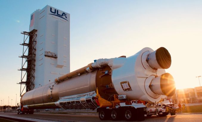 ULA begins stacking Atlas 5 rocket for late June launch – Spaceflight Now