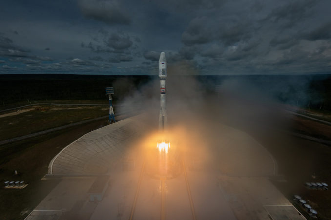 Soyuz rocket and Fregat upper stage deliver 33 satellites to three ...