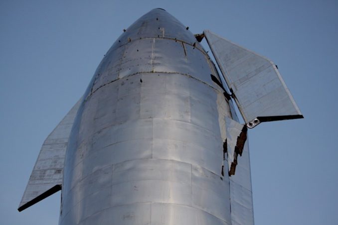Photos: SpaceX’s first full-size Starship prototype – Spaceflight Now