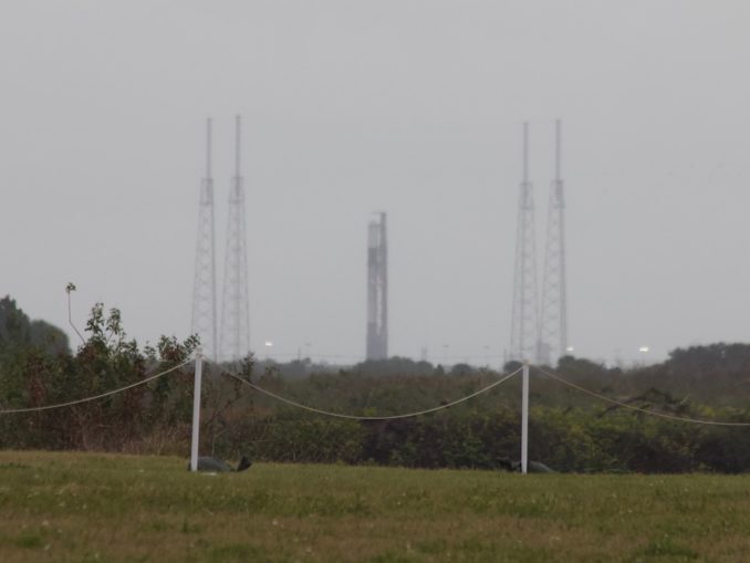Photos: SpaceX’s rocket landing platform back in port – Spaceflight Now