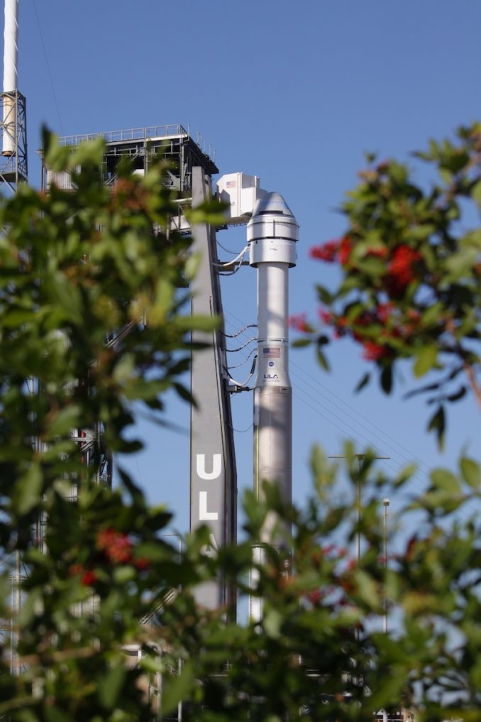 Photos: Starliner makes first appearance on launch pad – Spaceflight Now