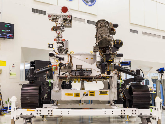 Mars rover re-routed after spinning wheels on steep hillside ...