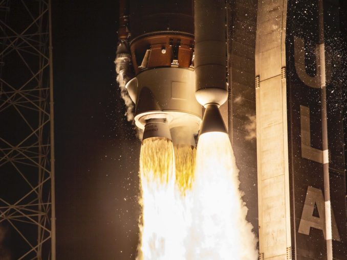 Preview: Enhanced rocket engine to power Delta 4 first stage Wednesday ...