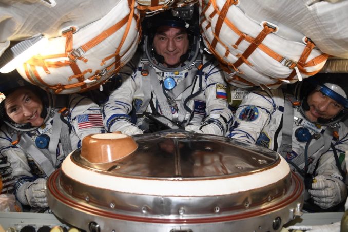 Koch heads home after record-setting mission – Spaceflight Now