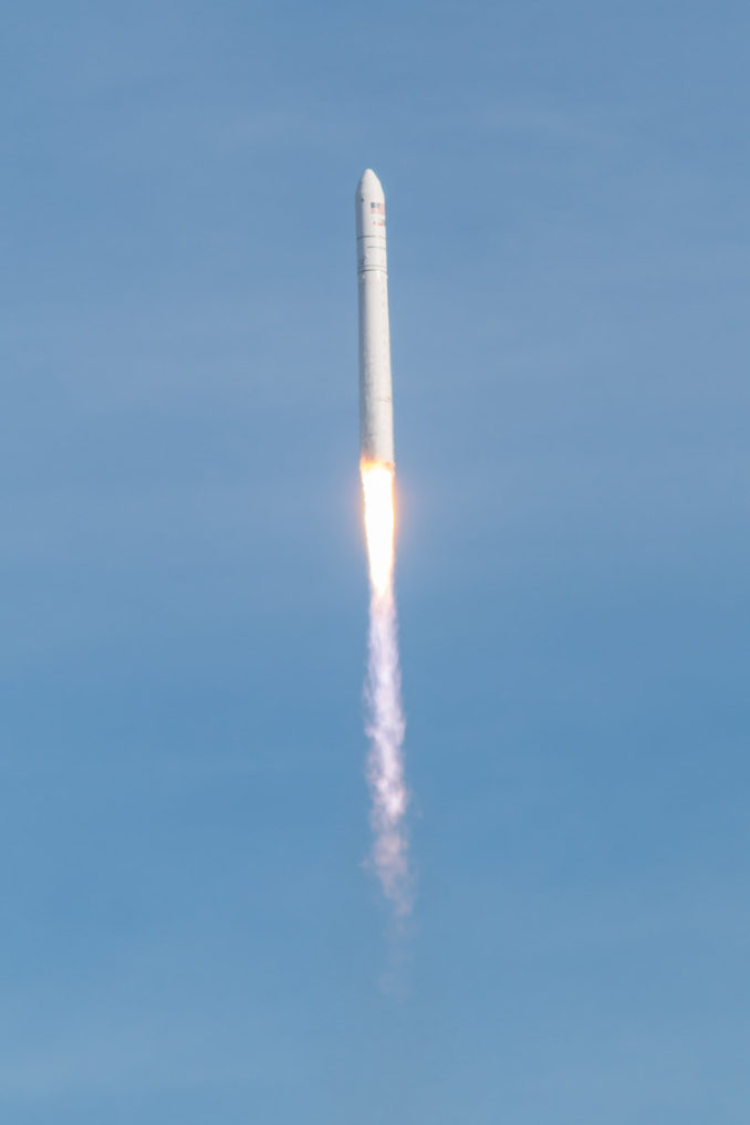 Photos: Antares rocket lifts off with station-bound Cygnus supply ship ...