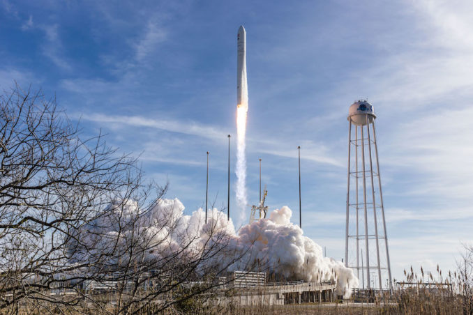 Photos: Antares rocket lifts off with station-bound Cygnus supply ship ...