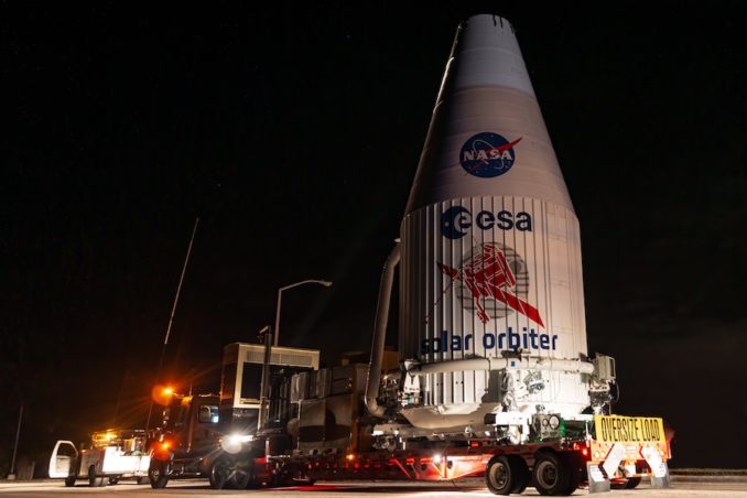 Decades in the making, Solar Orbiter finally meets launcher at Cape ...