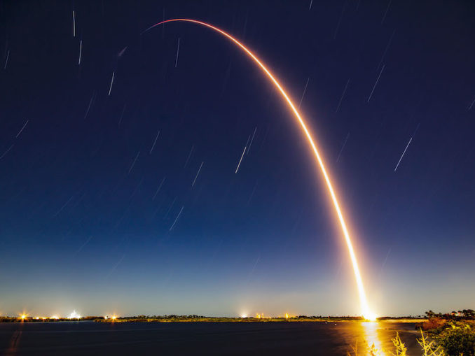 Photos: SpaceX’s rocket landing platform back in port – Spaceflight Now