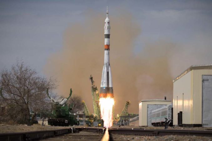 Soyuz crew docks with the International Space Station – Spaceflight Now
