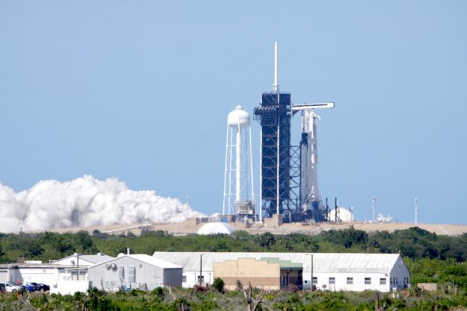 NASA clears SpaceX crew capsule for first astronaut mission ...