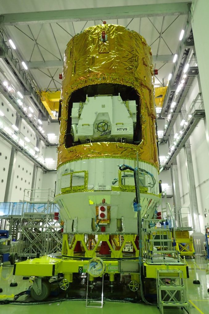 Japan’s HTV ready for launch with last set of new space station solar ...