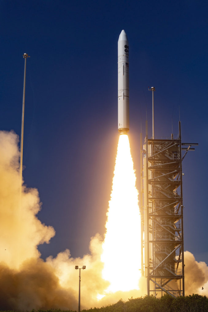 Photos: Minotaur rocket vaults into orbit from Virginia – Spaceflight Now