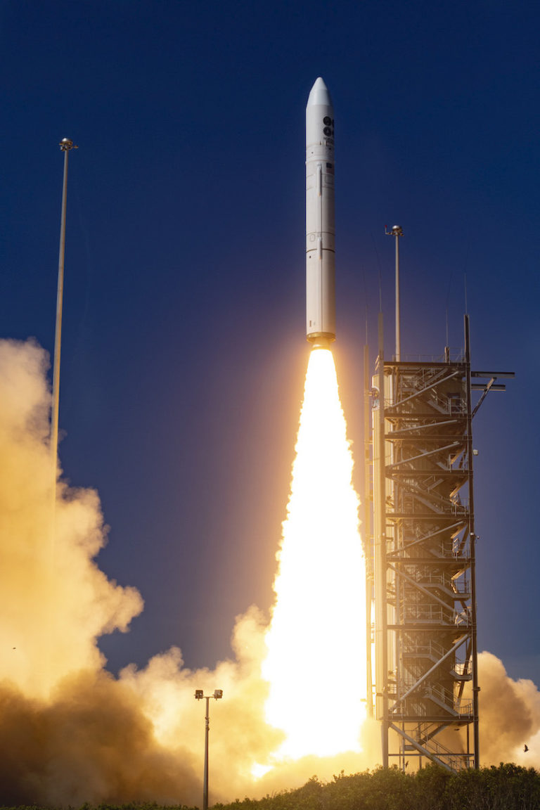 Photos: Minotaur rocket vaults into orbit from Virginia – Spaceflight Now