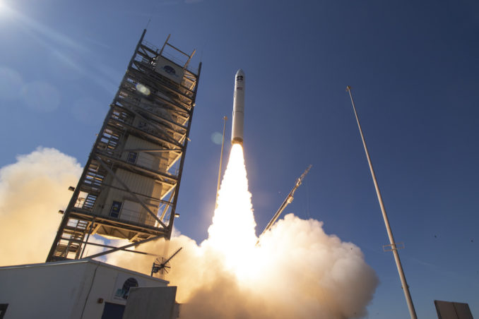 Photos: Minotaur rocket vaults into orbit from Virginia – Spaceflight Now