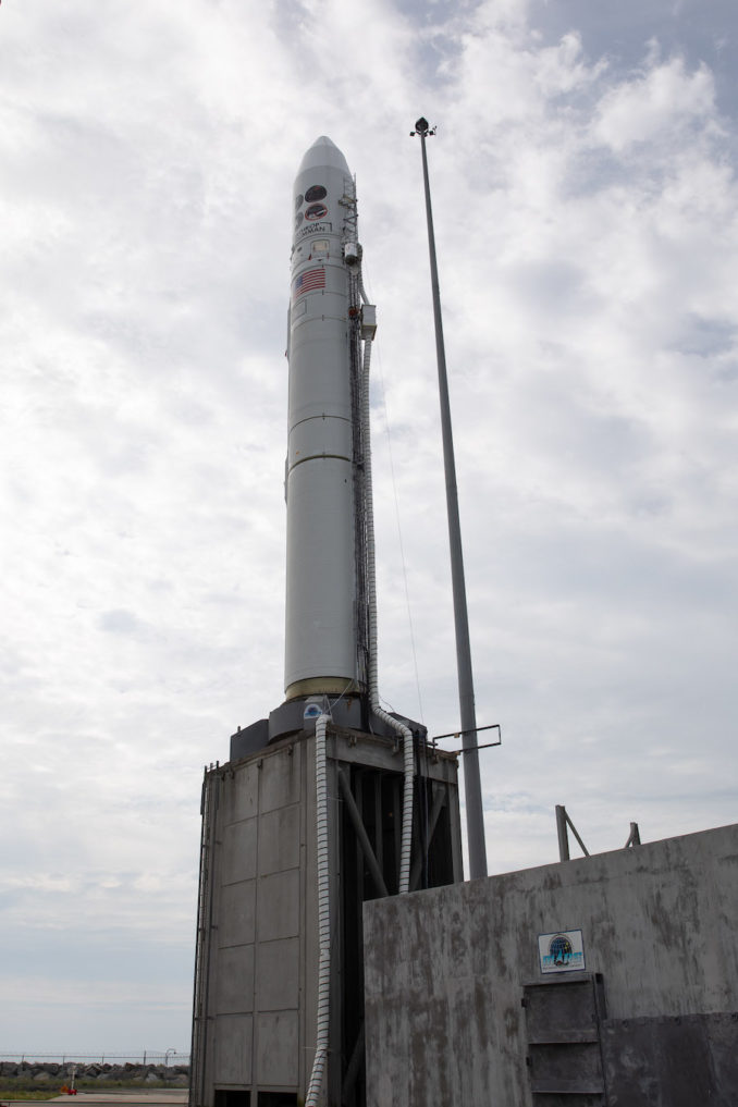 Photos: Minotaur 4 rocket ready for launch from Virginia – Spaceflight Now