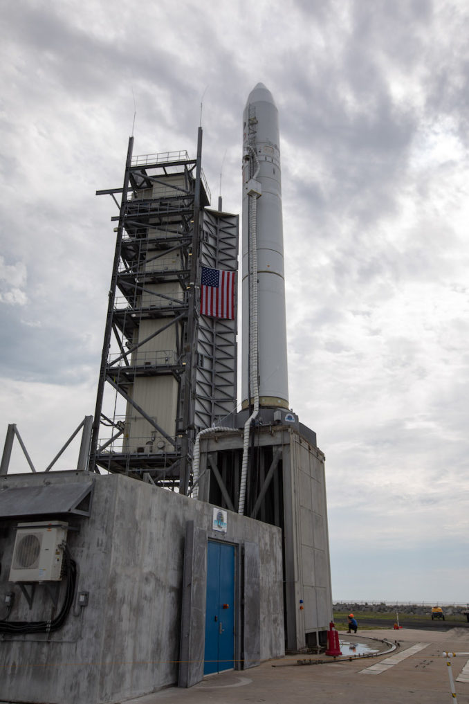 Photos: Minotaur 4 rocket ready for launch from Virginia – Spaceflight Now