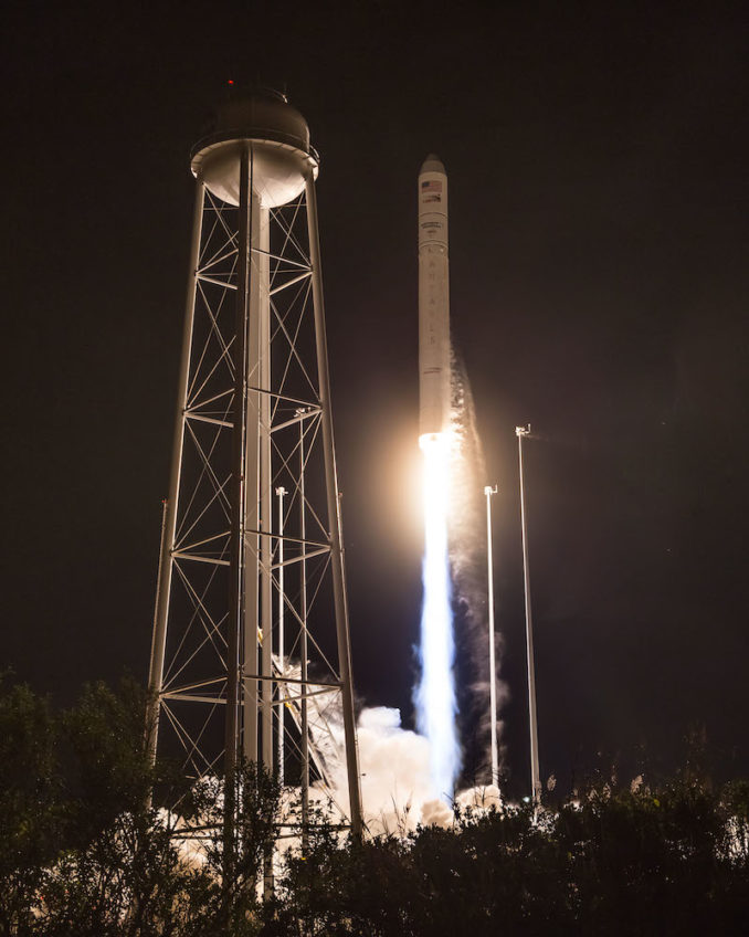 Photos: Antares blasts off from Virginia – Spaceflight Now